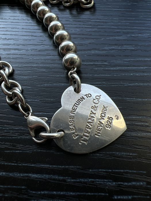 Tiffany & Co. Tiffany&Co Heart Tag Wrap Necklace (Box Not Included ...