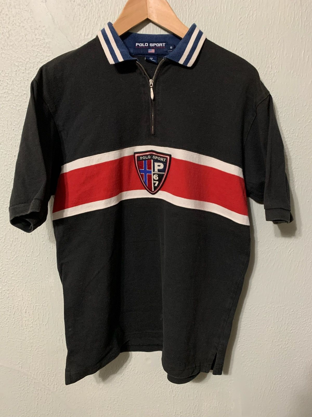 Polo Ralph Lauren × Streetwear × Vintage Vintage 1990s Polo Shield ...