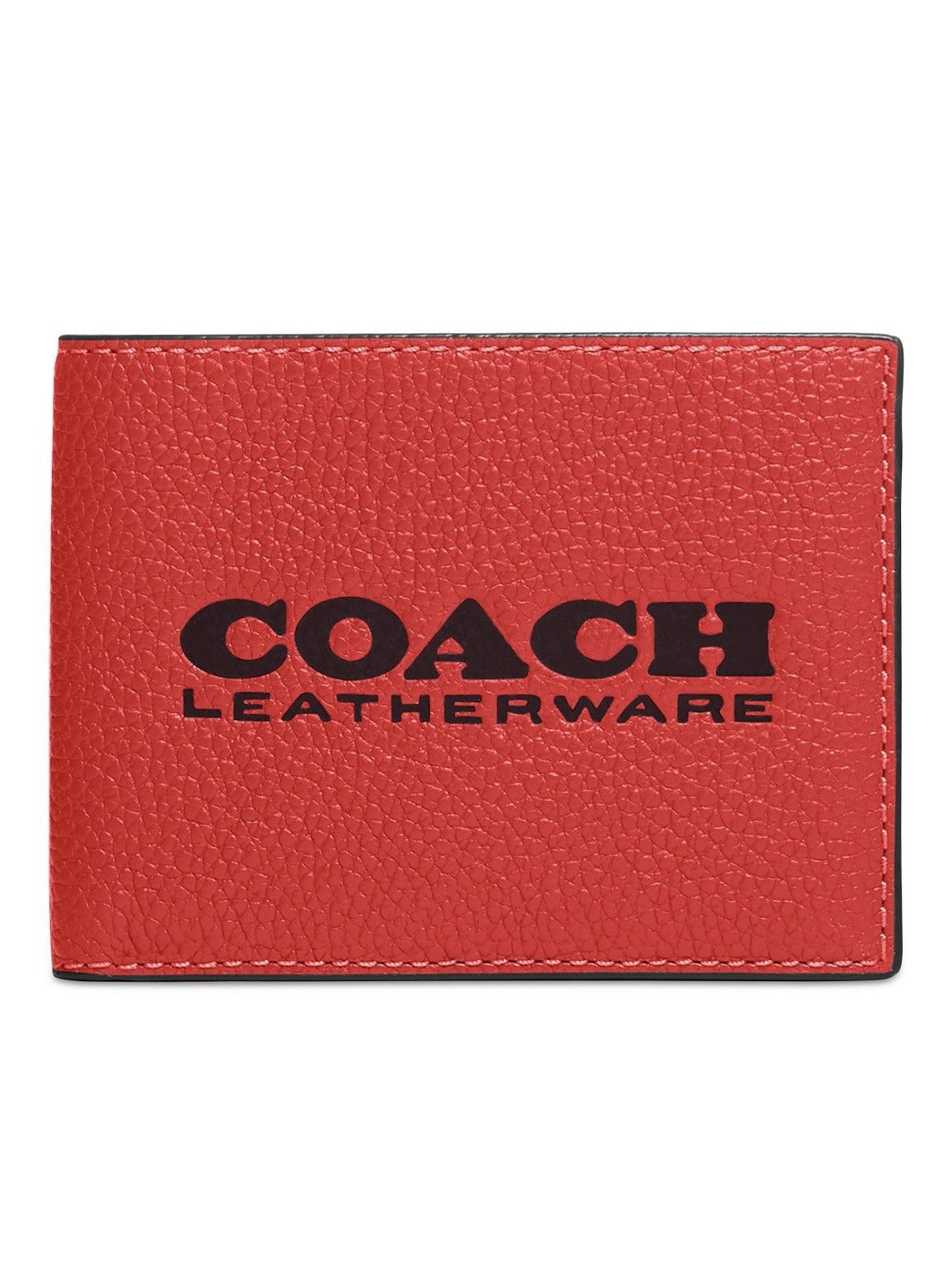 Coach Coach Leatherware Slim Billfold Logo Wallet Red | Grailed