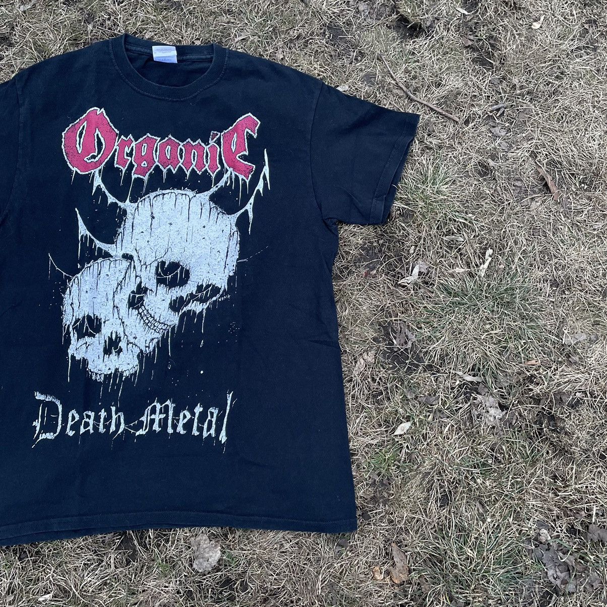 Vintage Vintage Y2K Dead Creepy Horror Face Band Tee Buymypiece 90s ...