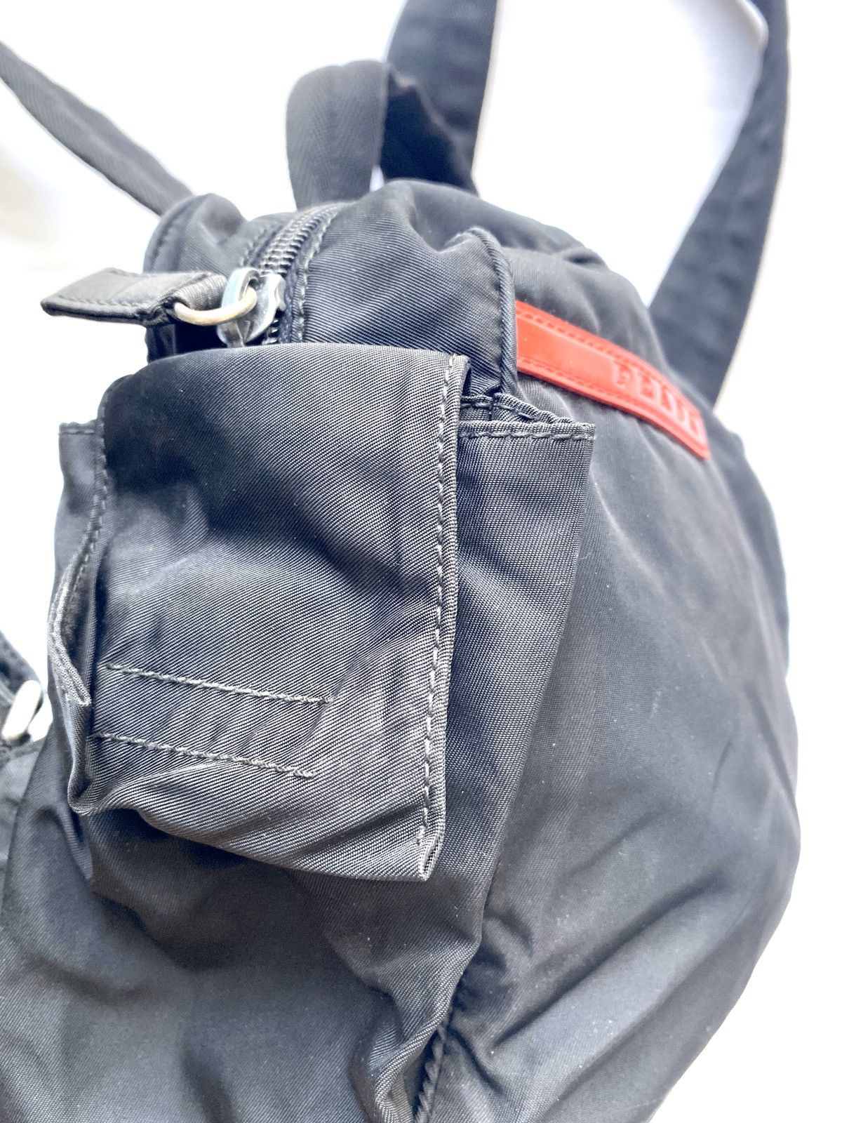 Prada Vintage Prada Sport Nylon 2 way chest rig or Backpack | Grailed