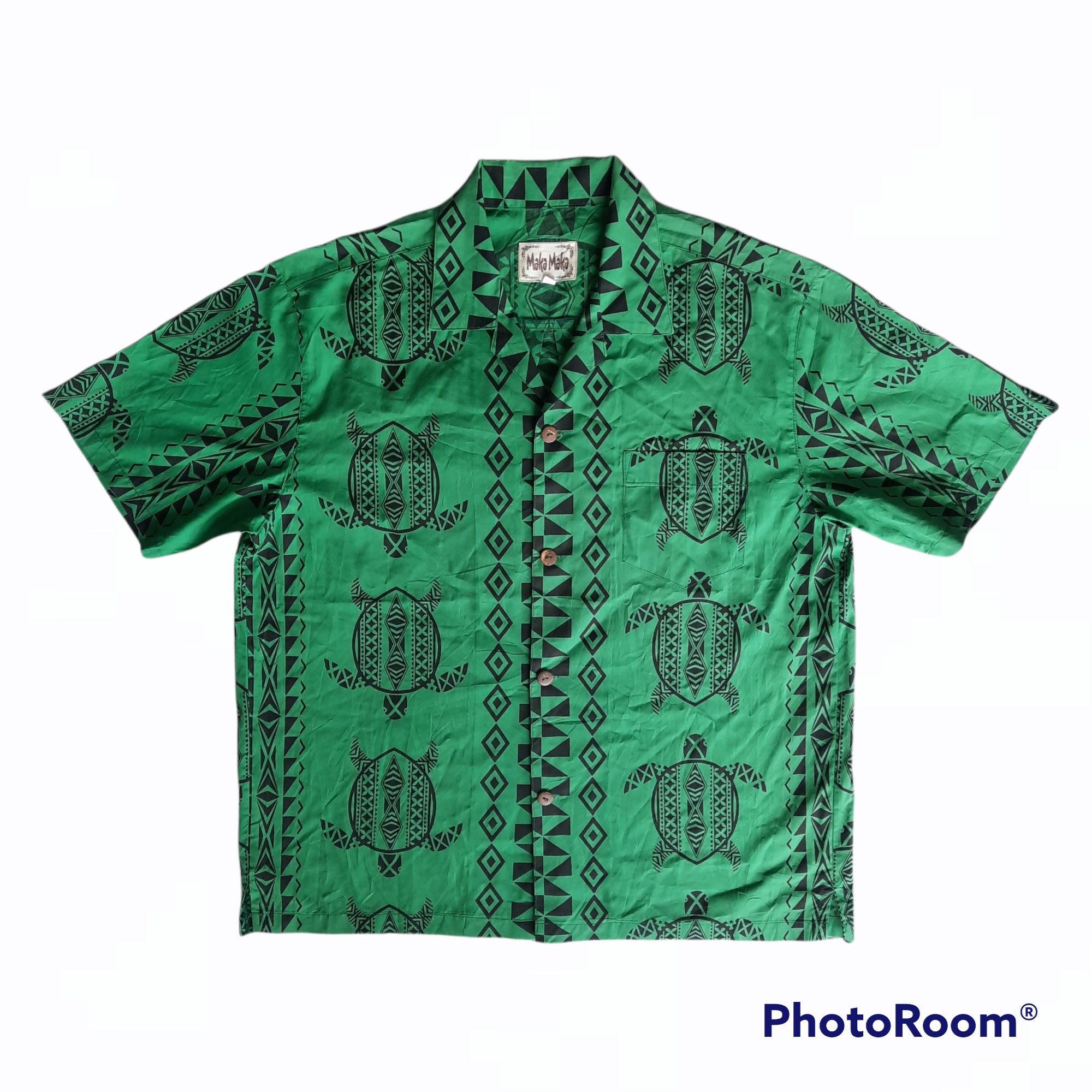 Sun Surf Vintage Maka Maka tribal native design hawaii shirt | Grailed