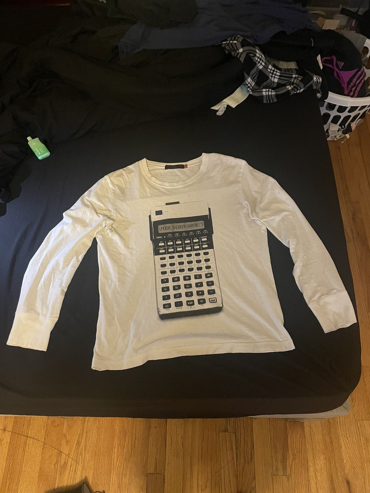 Jun Takahashi × Undercover Undercover calculator tee | Grailed