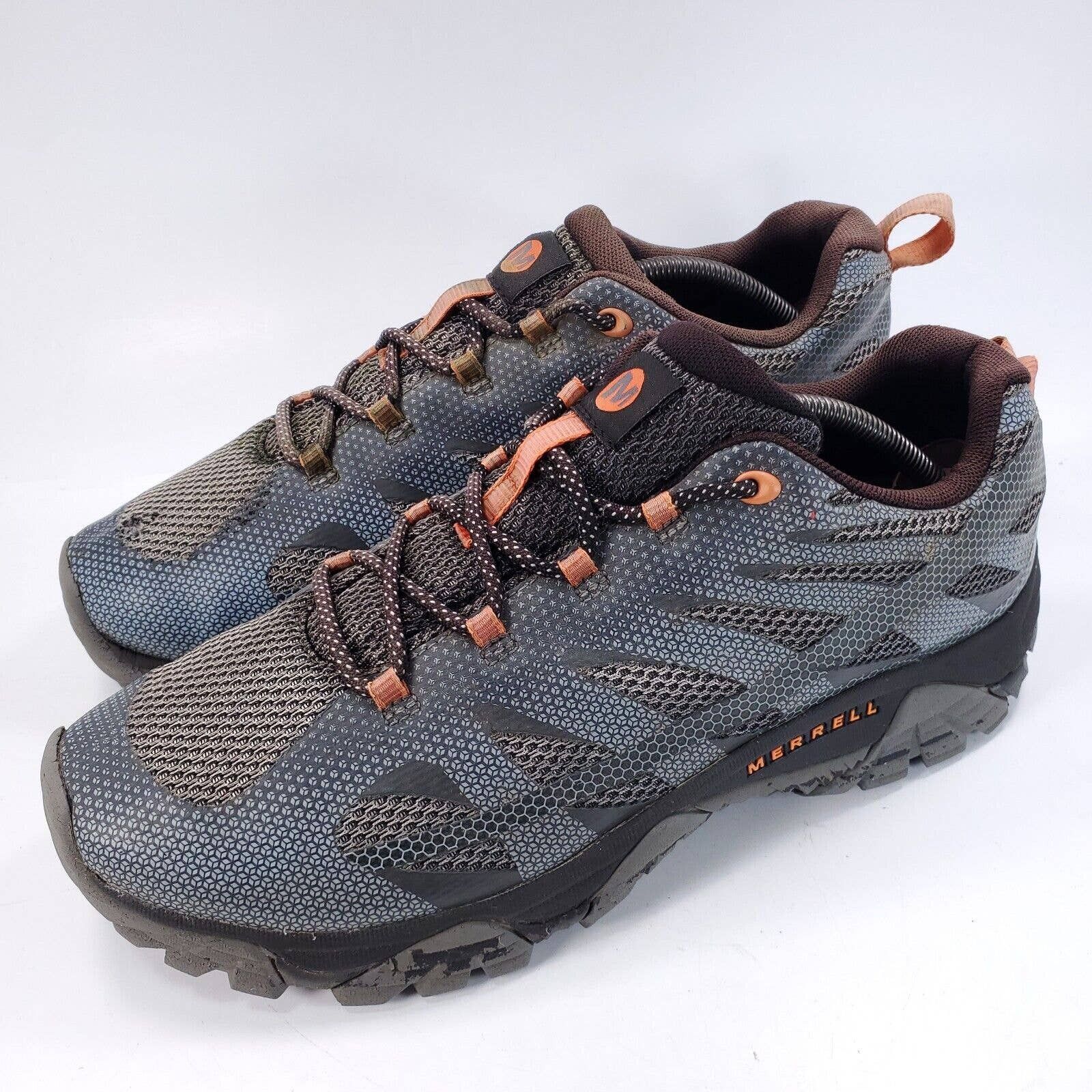Merrell Merrell Moab Edge 2 Shoe Men Size 11 J06113W Blue Gray Black ...