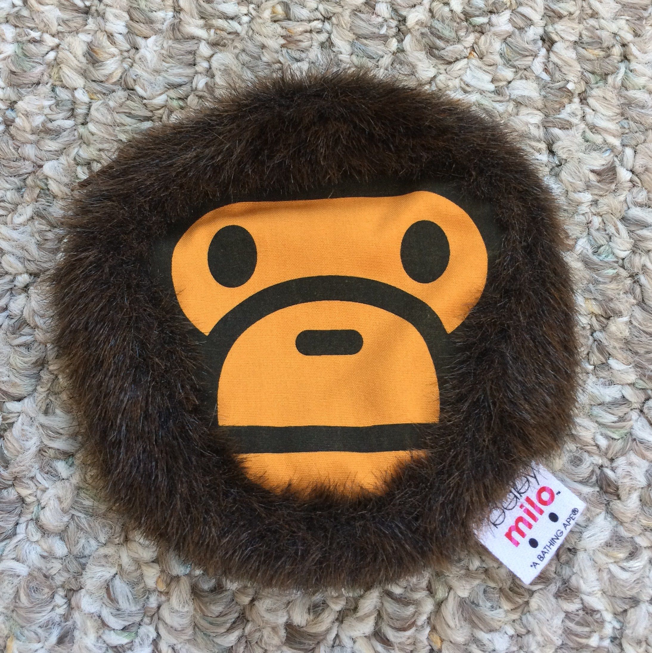 Bape OG Baby Milo Furry Pouch | Grailed