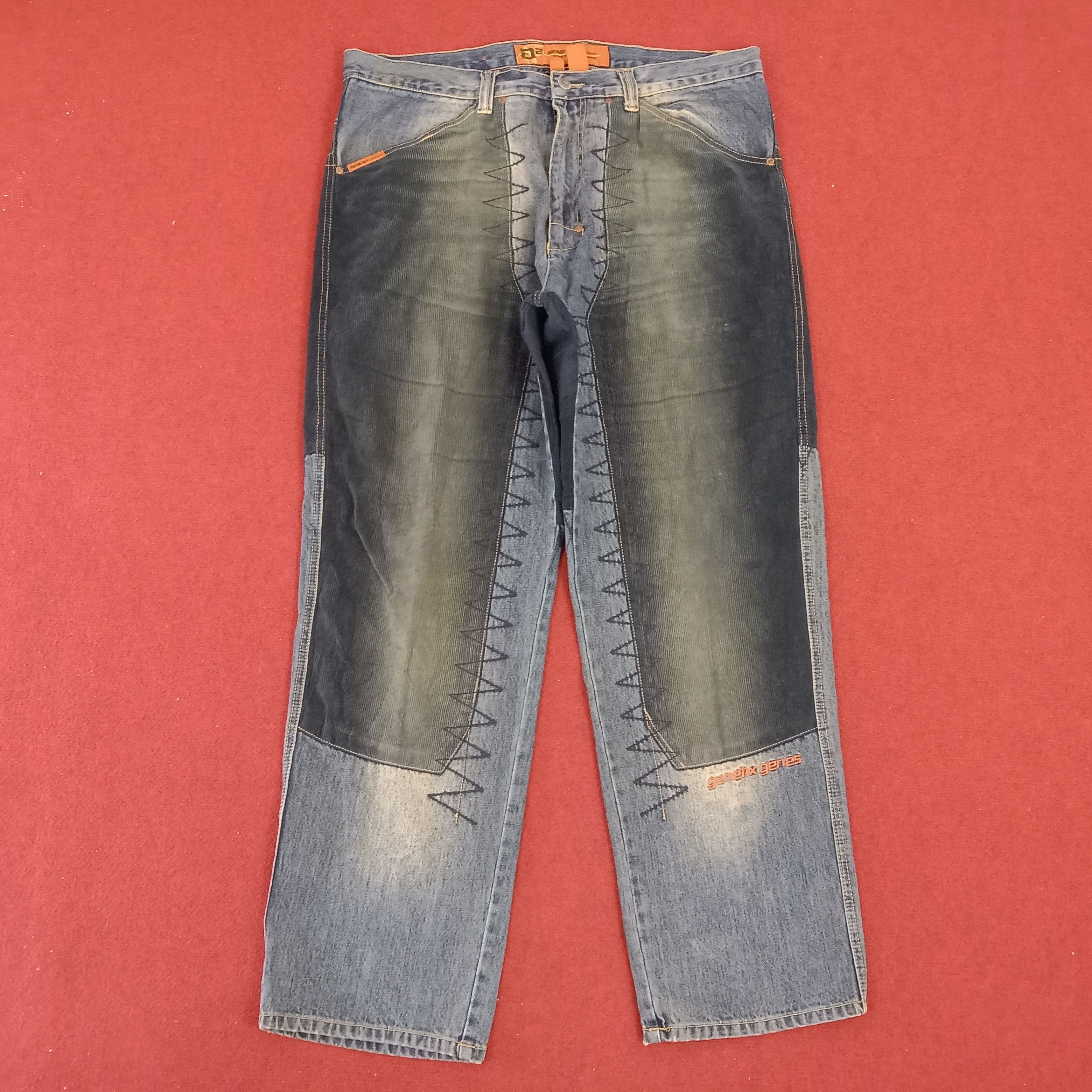 Vintage Genetix Genes Streetwear Fashion Design Style Jeans | Grailed