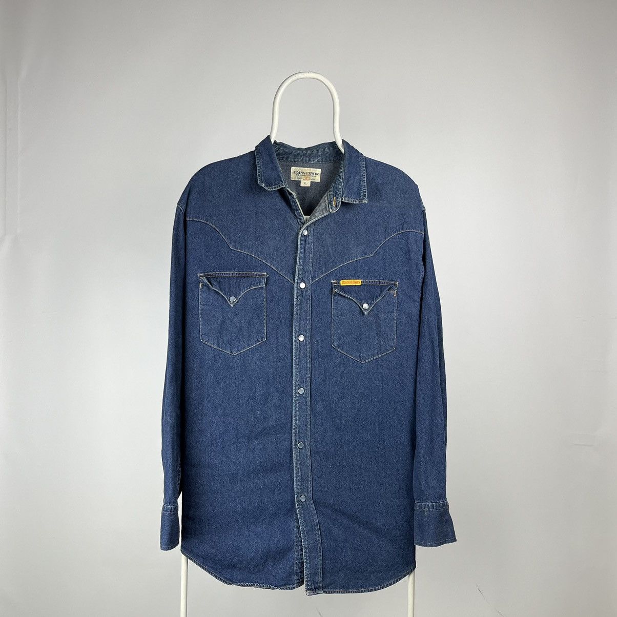 Edwin × Japanese Brand × Vintage Edwin jeans denim shirt japan size ...