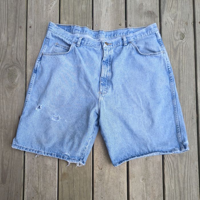 Vintage Crazy Vintage 90s Distressed Jorts Wrangler Essential | Grailed