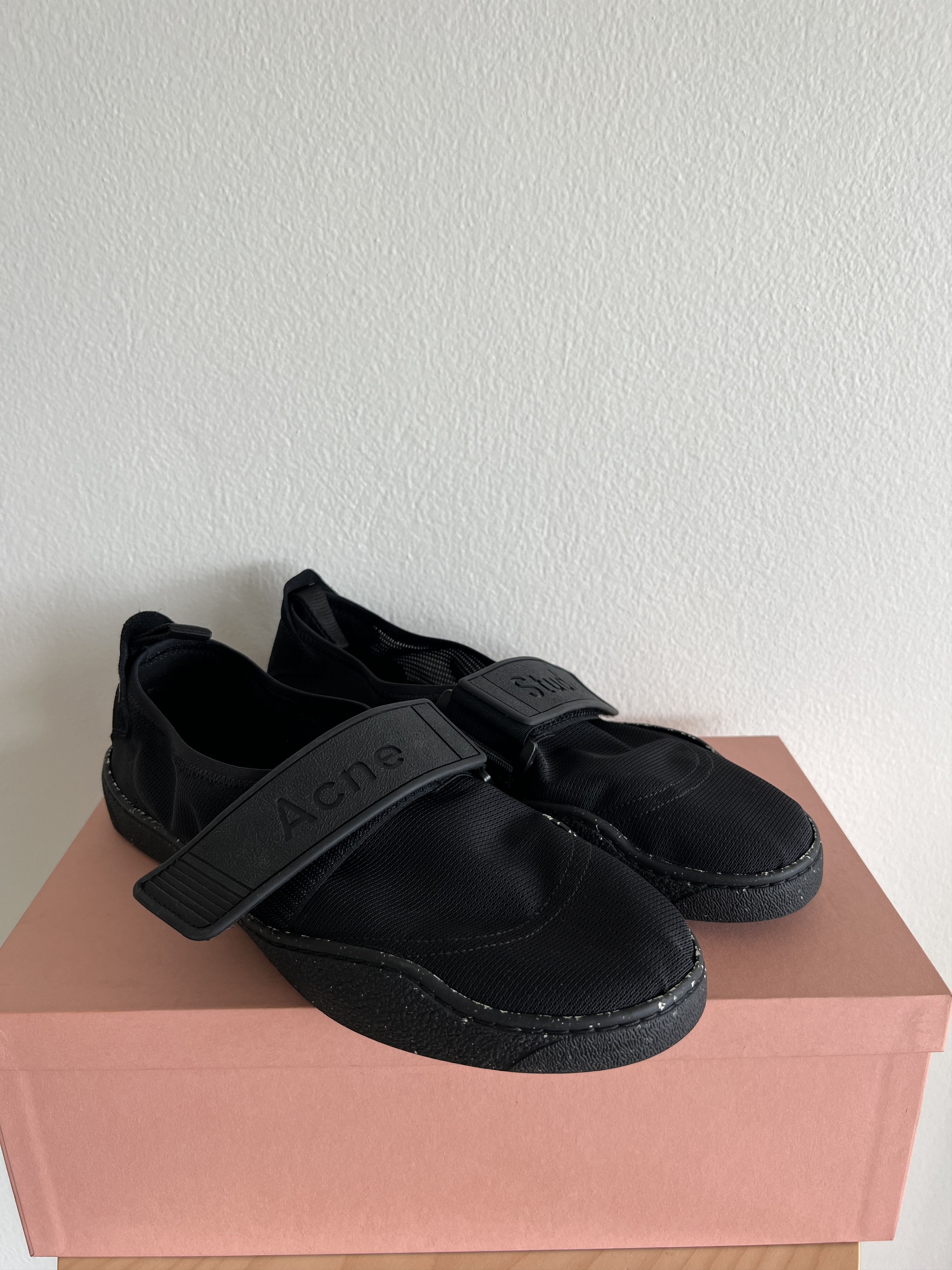 Acne Studios biari trainers velcro sneakers shoes | Grailed
