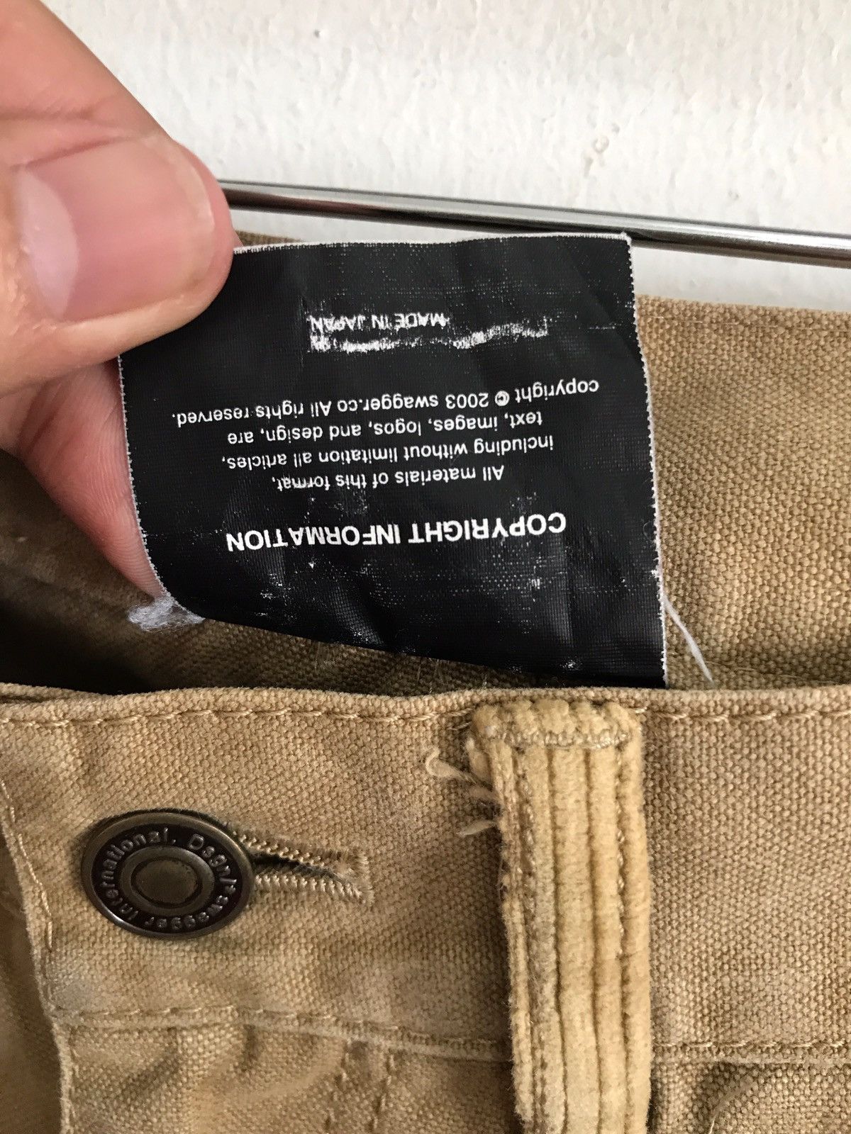 Swagger Japanese Brand Swagger Corduroy Velvet Pants Made In Japan ...