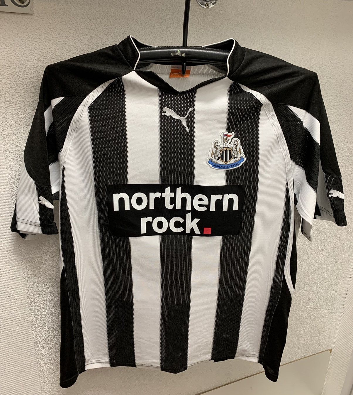 Jersey × Puma × Soccer Jersey Puma Newcastle soccer jersey L northern ...
