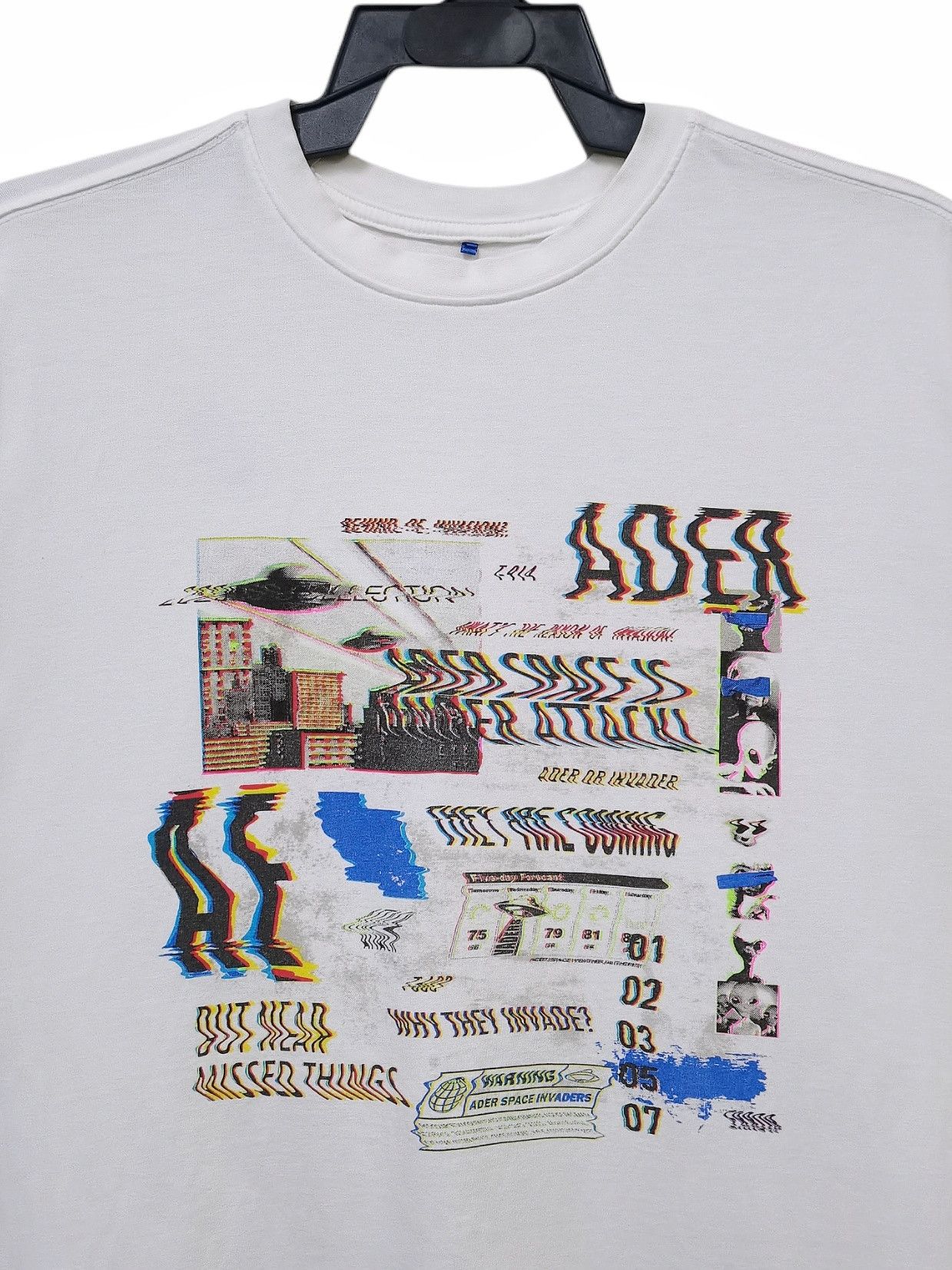 Ader Error 🔥Ader Error🔥Invaders Space Under UFO Attack T-shirt Rare | Grailed