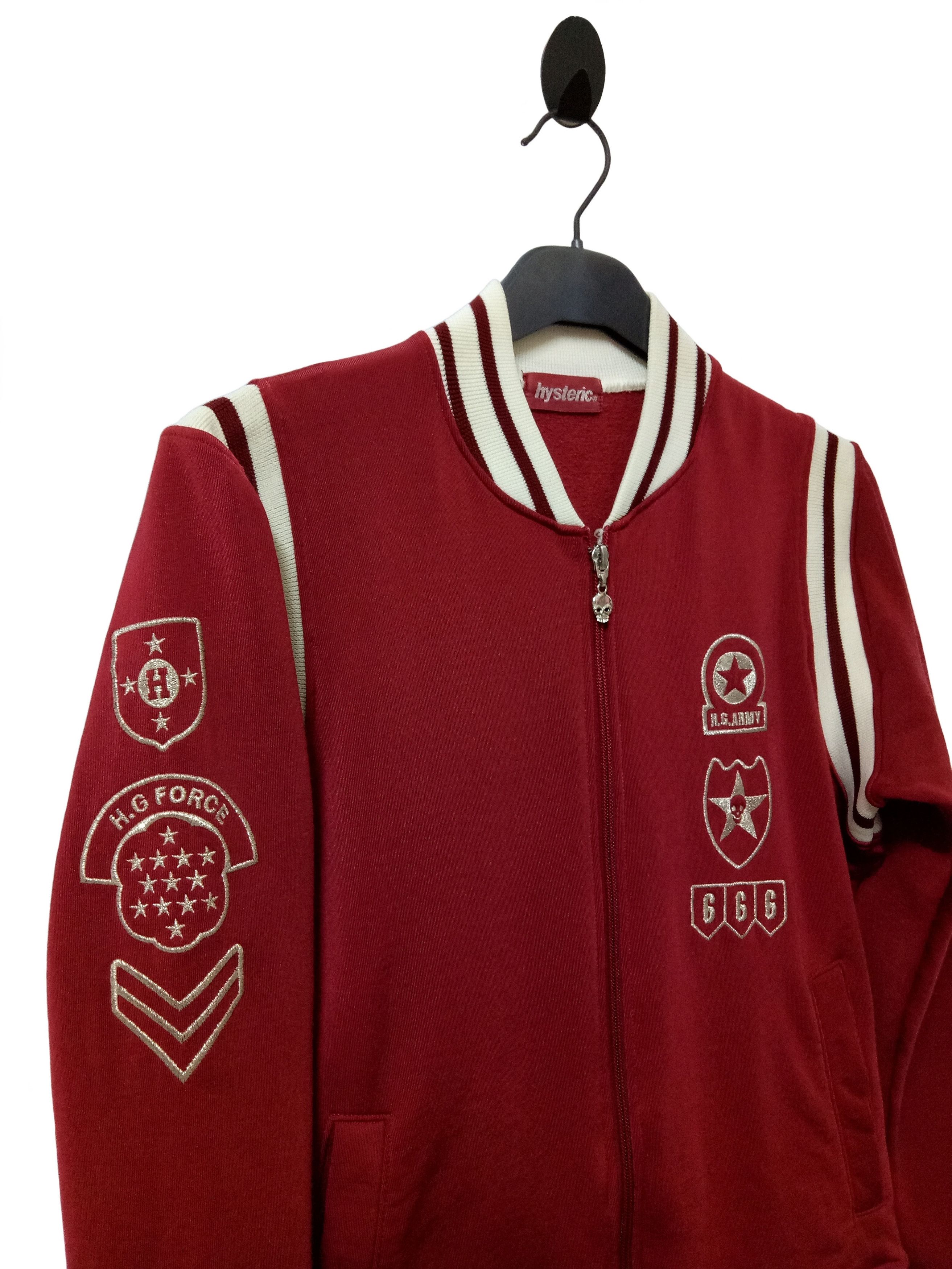 Hysteric Glamour 🔥666 HG ARMY Force Embroidery Hysteric Glamour Jacket ...