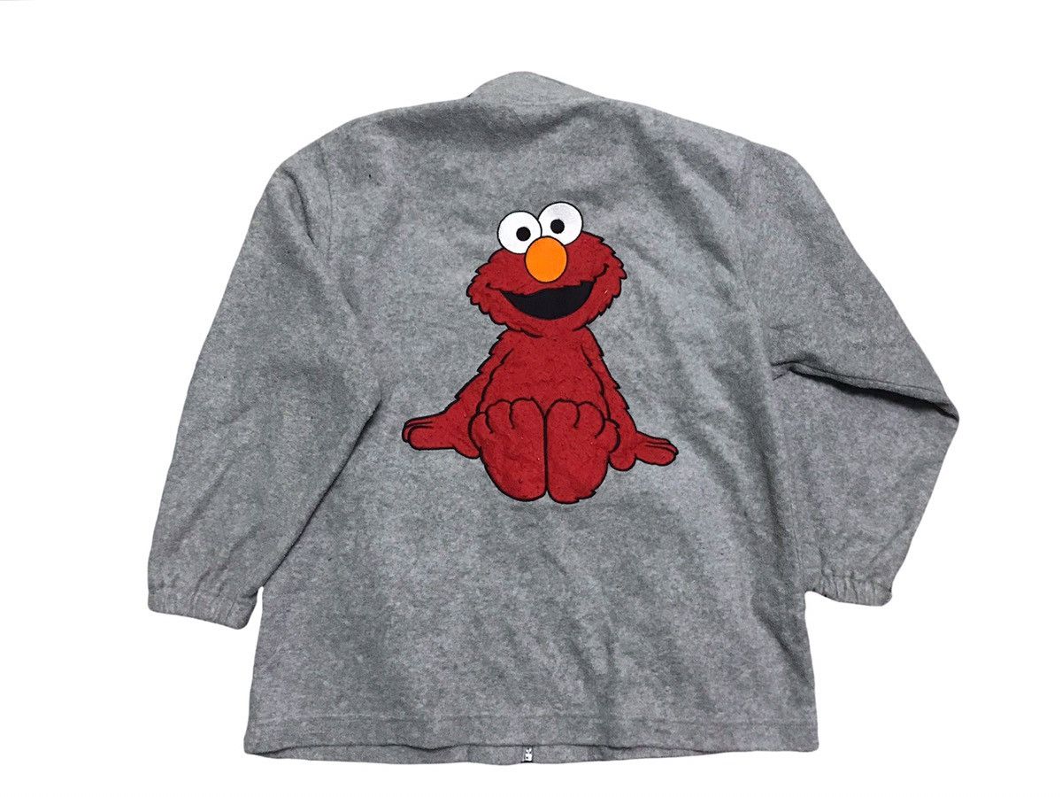 Cartoon Network × Vintage vintage Sesame street Elmo fleece jacket ...