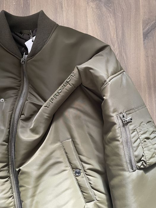 Y/Project Y/project Pinched Logo Bomber Jacket | Grailed