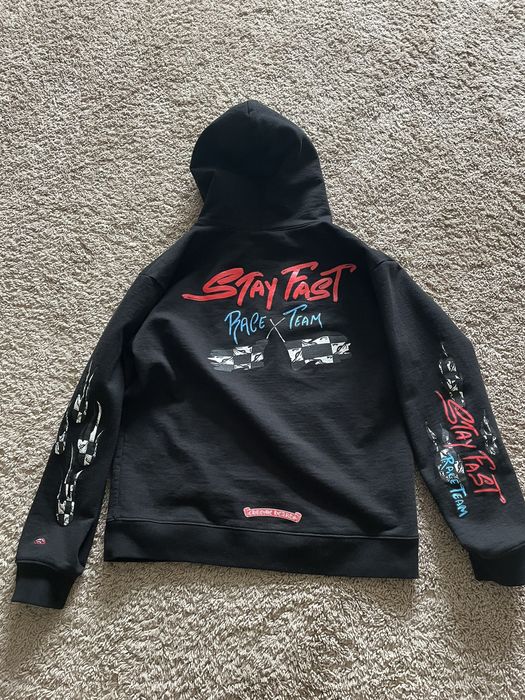 Chrome Hearts Chrome Hearts Matty Boy Stay Fast Hoodie Large | Grailed