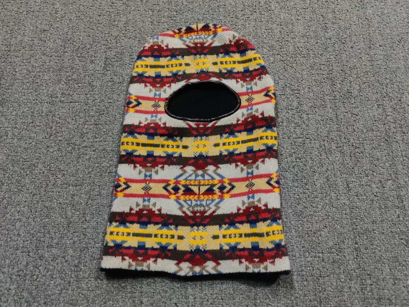 Japanese Brand Tribal Aztec Vintage Style Ski Mask Balaclava | Grailed