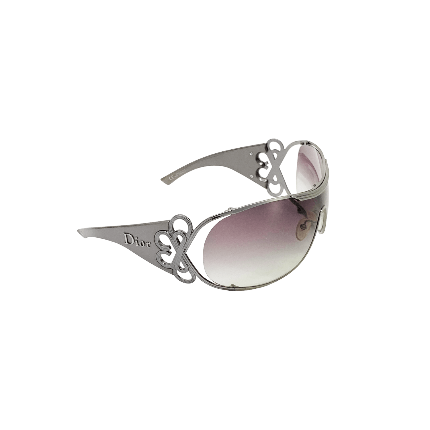 Dior × John Galliano × Vintage 00s Dior DIORI Wrought Iron Sunglasses ...
