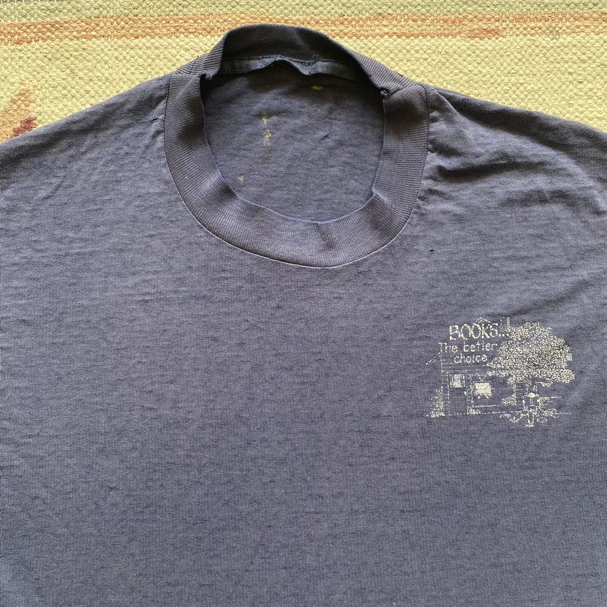 Vintage 80s Distressed Faded Books The Better Choice | Grailed