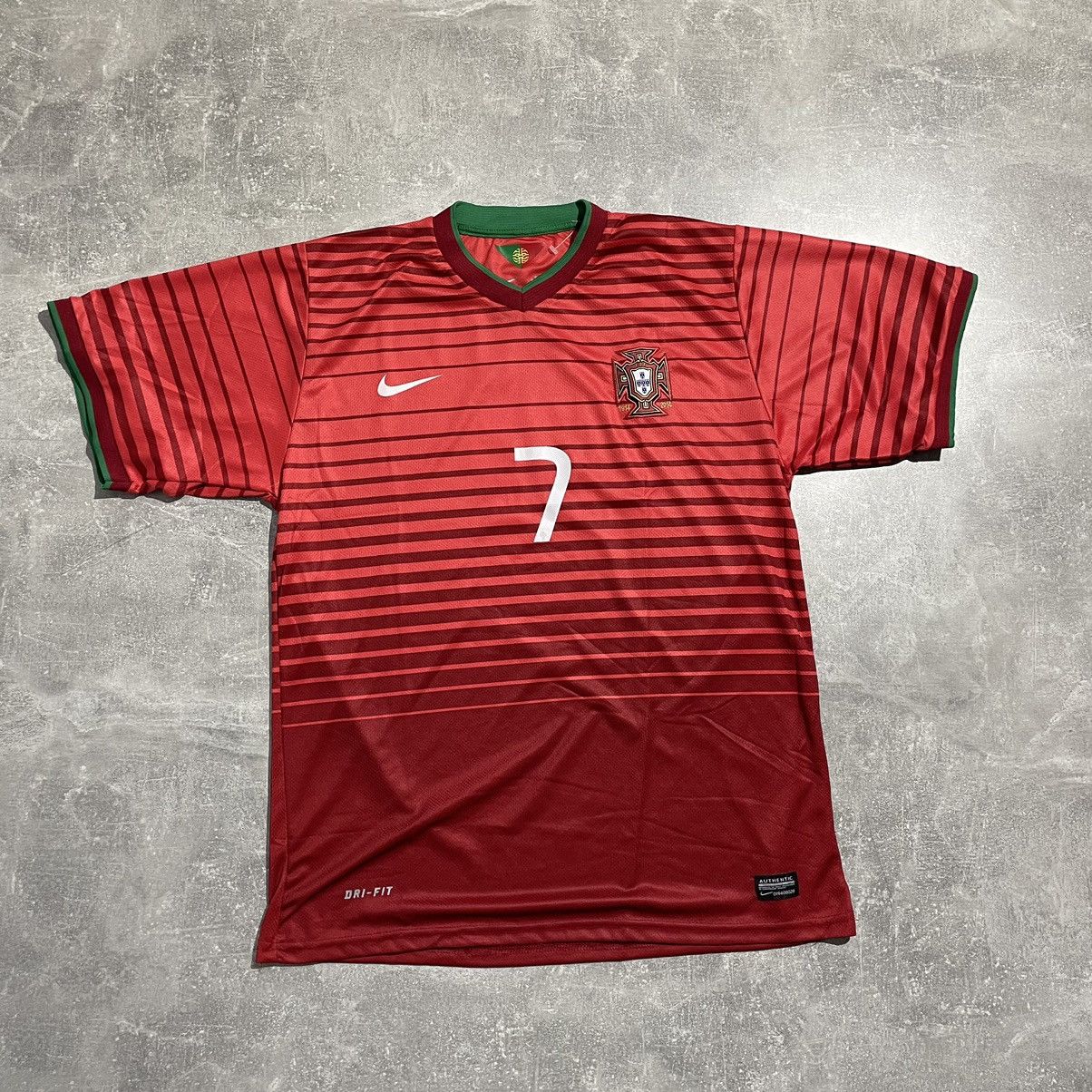 Nike Pro Nike fpf 2014 Ronaldo y2k Portugal jersey fan football | Grailed