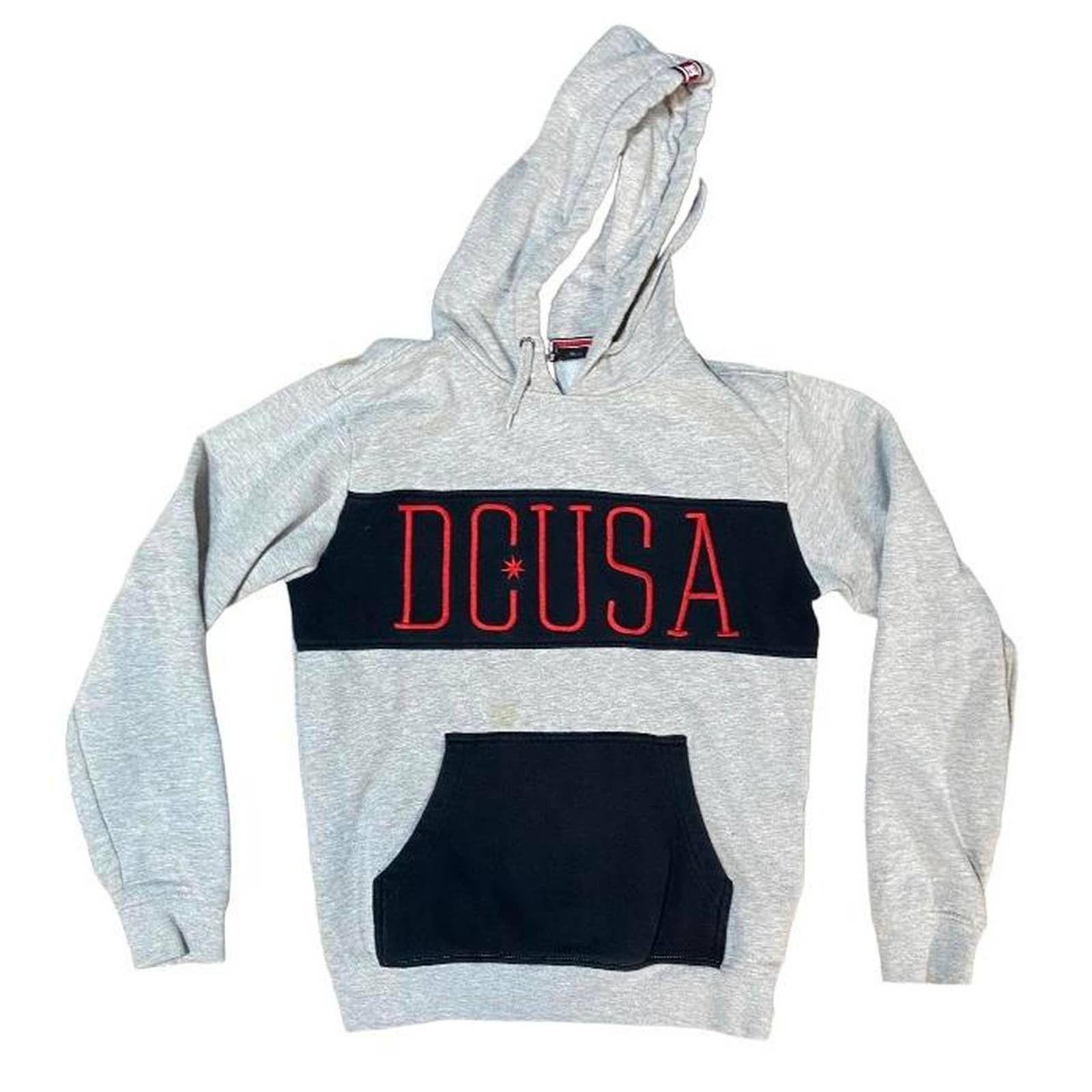 Dc 2000s grey and black dc hoodie | Grailed