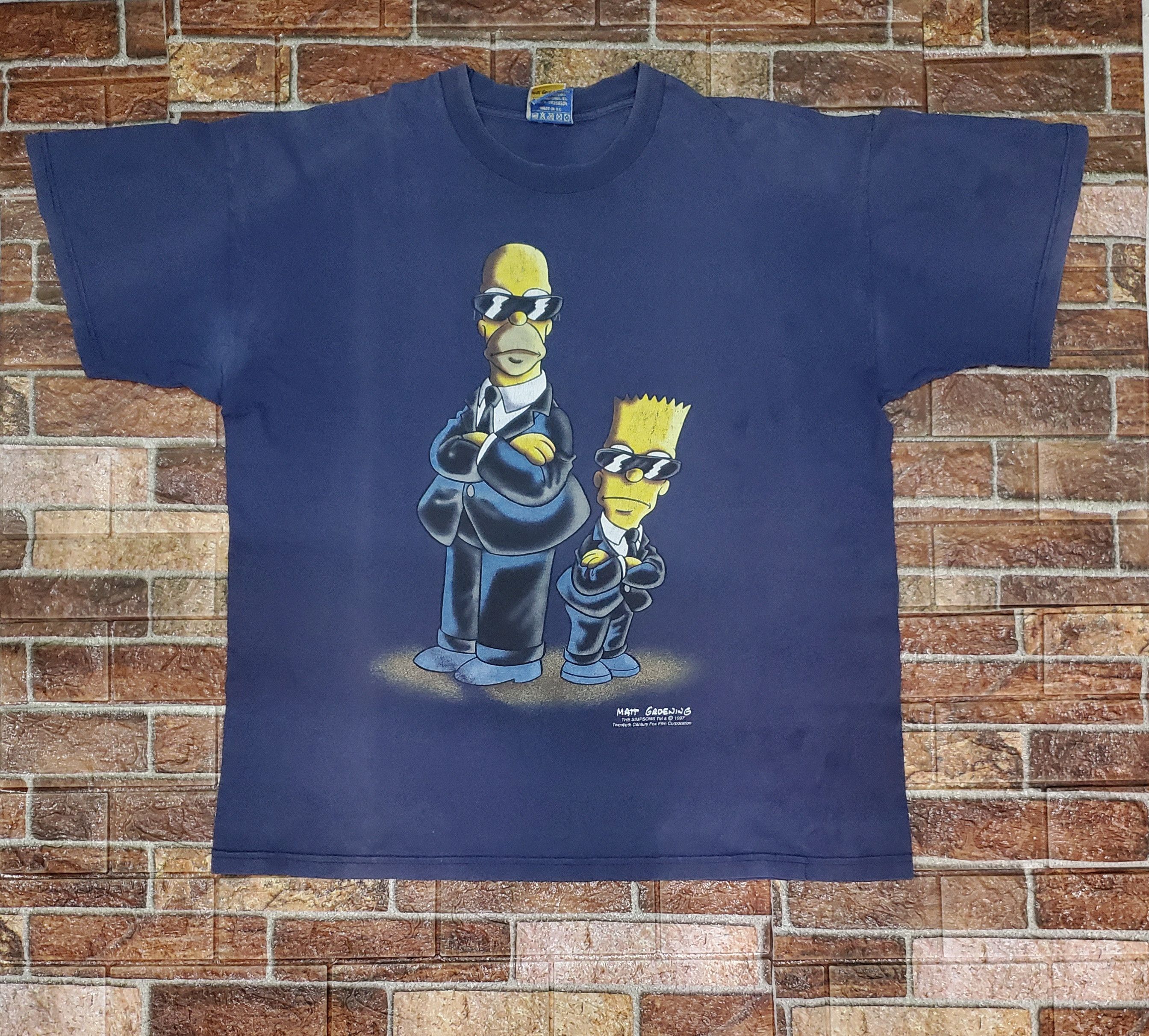 Vintage Vintage 1998 Simpsons Men in Black MIB | Grailed