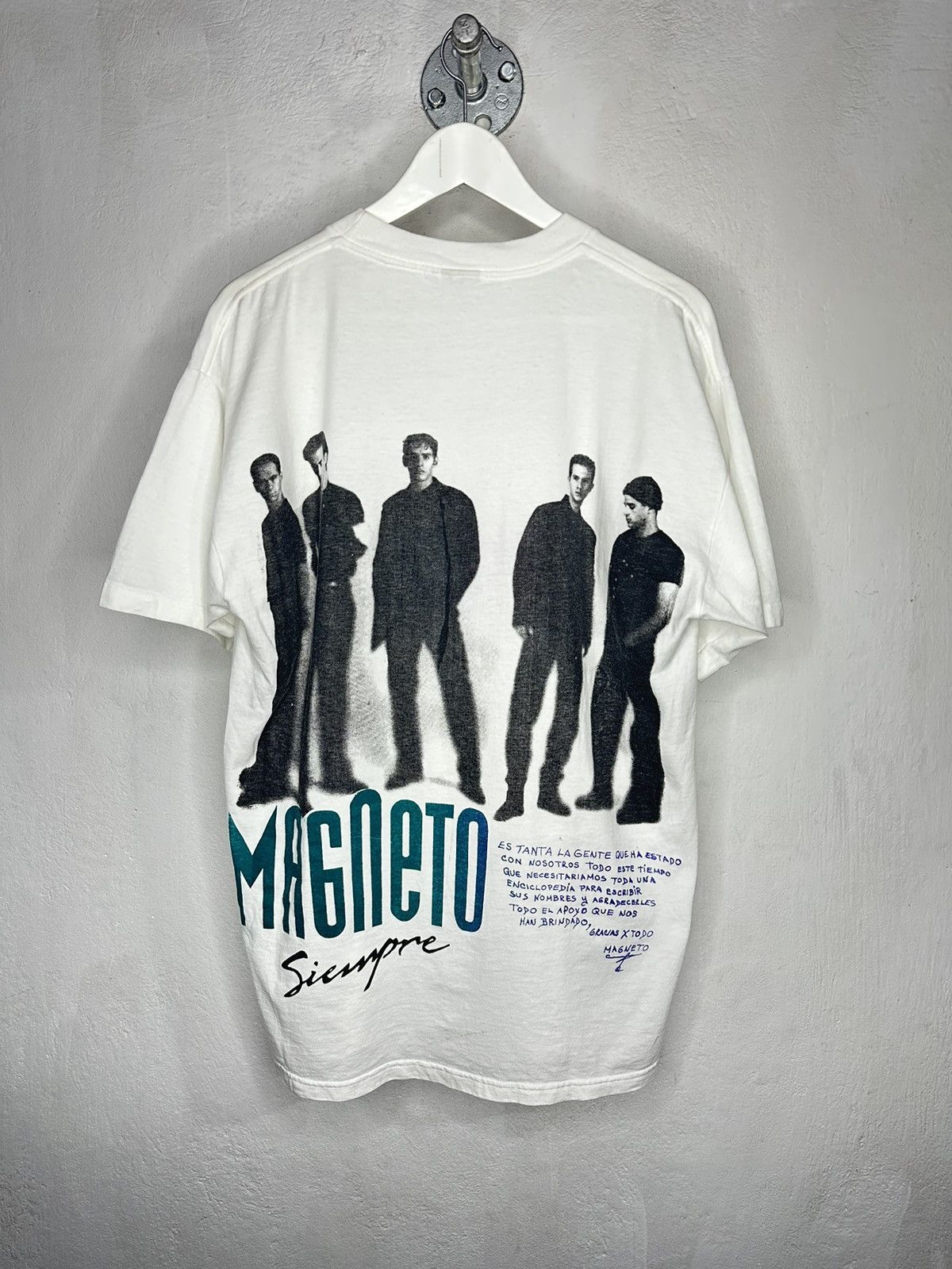 Band Tees × Vintage Magneto Mexican Band. Siempre juntos memorial | Grailed