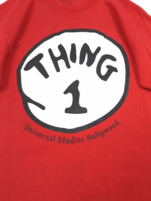 Vintage Vintage Universal Studio DR.SEUSS Thing 1 Red t-shirt | Grailed
