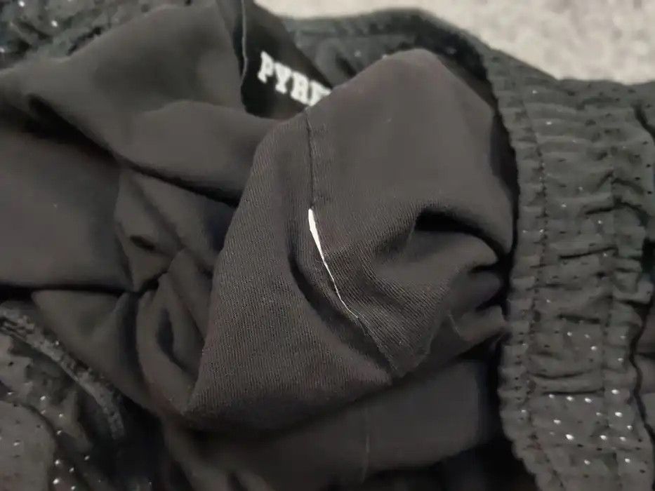 Pyrex Vision Pyrex Vision Authentic Shorts Virgil Abloh Mesh Big Logo ...