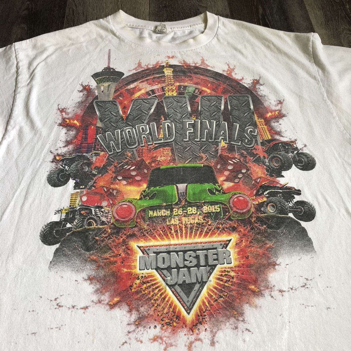 Racing × Streetwear × Vintage Vintage Monster Jam World Final Racing ...