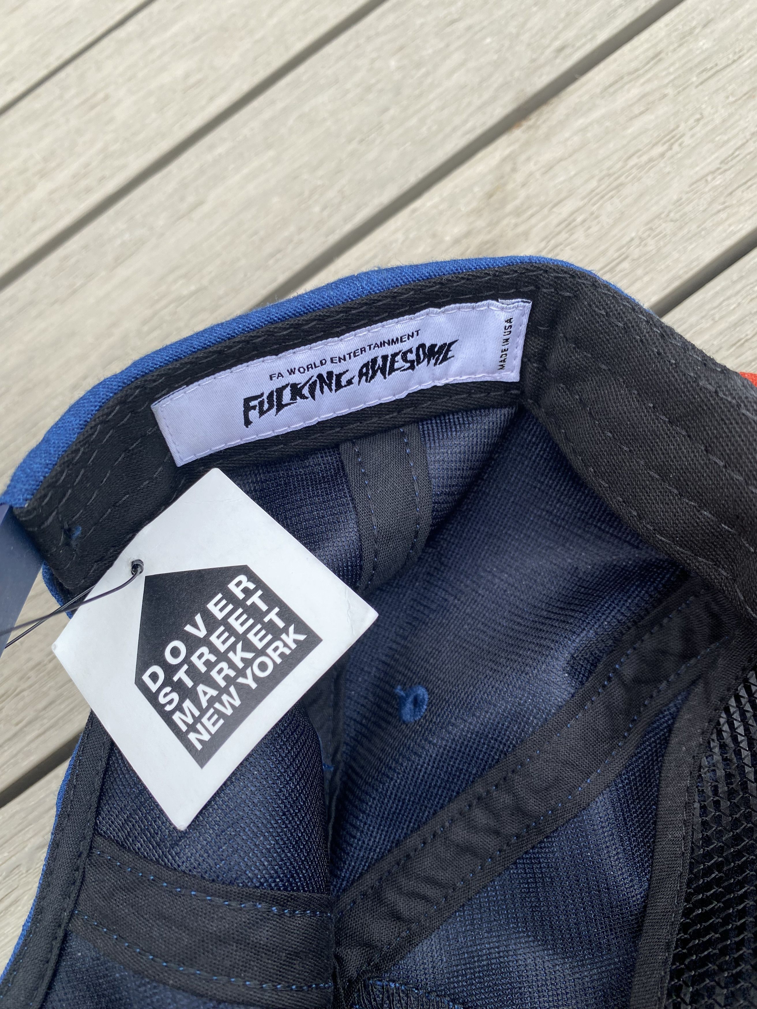 Fucking Awesome Fa Chrome Logo 5 Panel Cap Grailed 3394