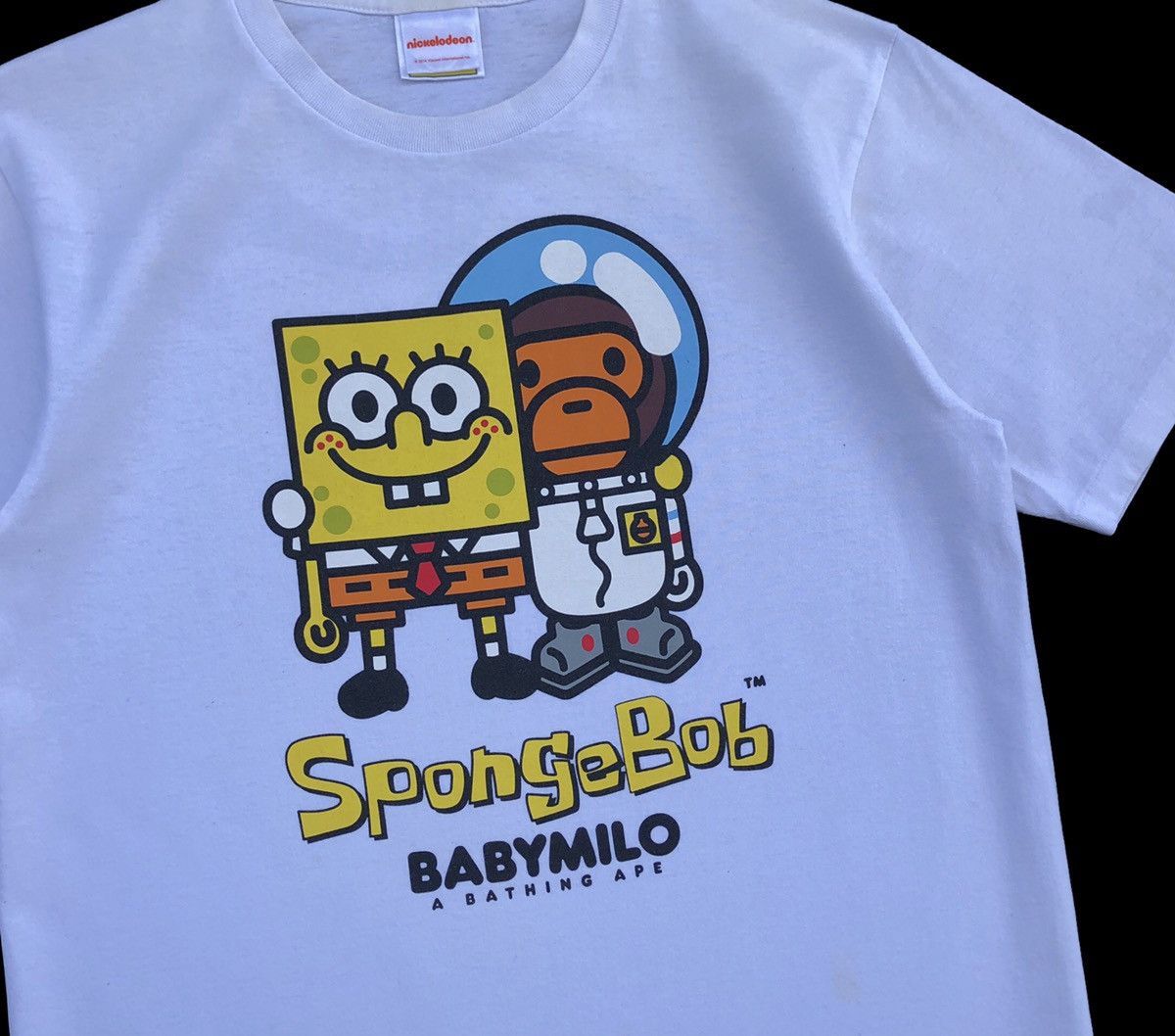 Bape Bape x SpongeBob SquarePants Bob Milo Tee | Grailed