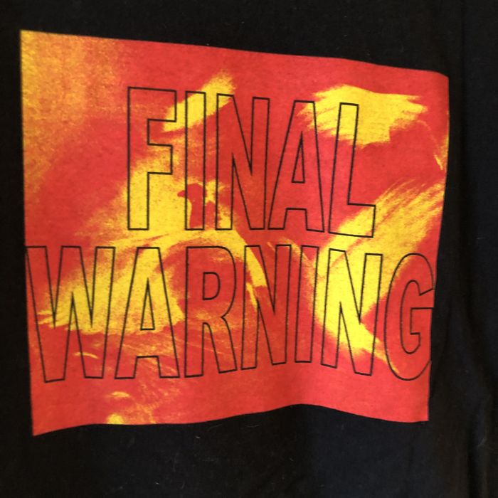 Noah Noah Final Warning Tee | Grailed