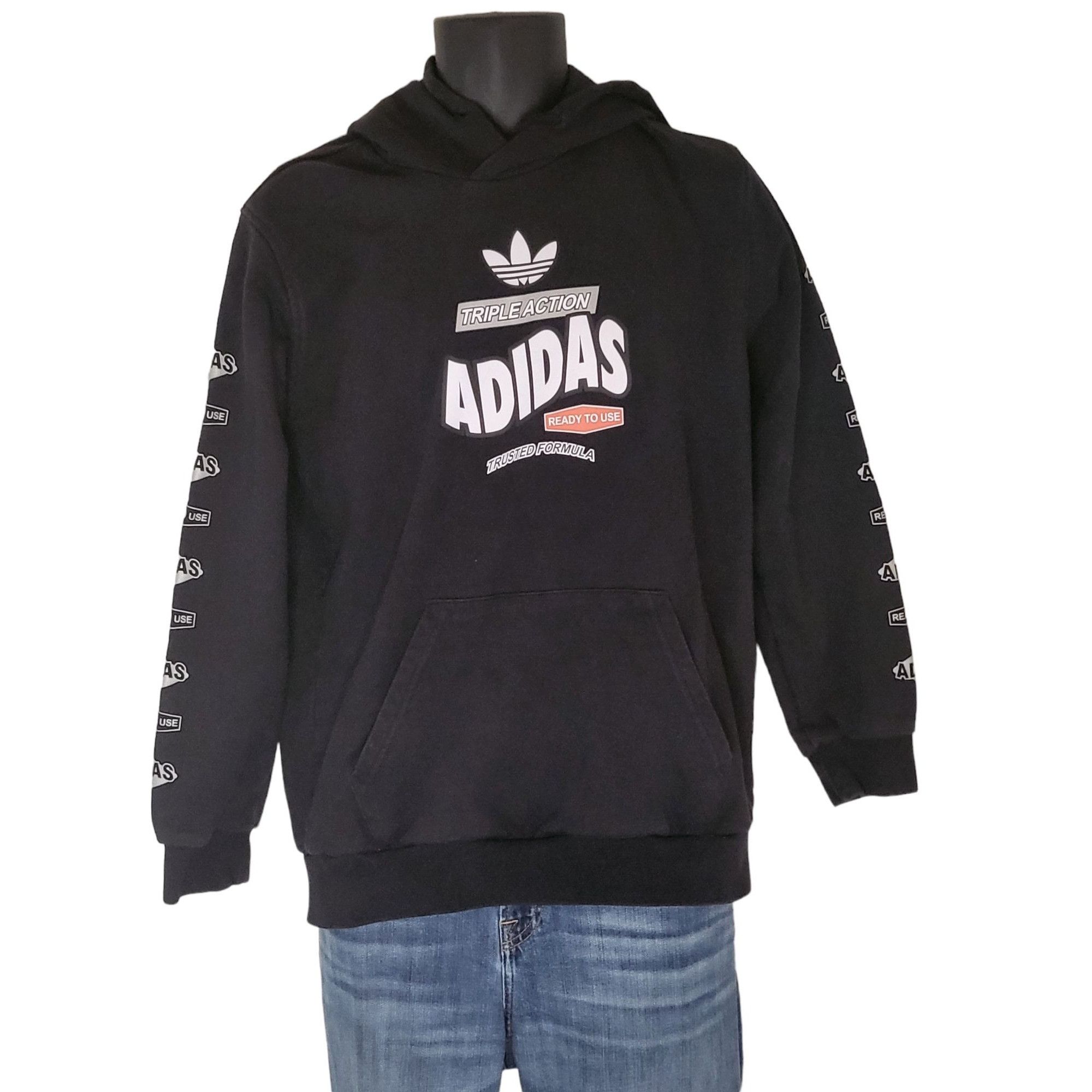 Adidas Adidas Triple Action Ready To Use Sz M Hoodie Men | Grailed
