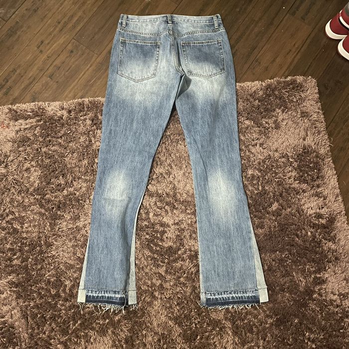 Mnml Denim Mnml Flare Pants Grailed