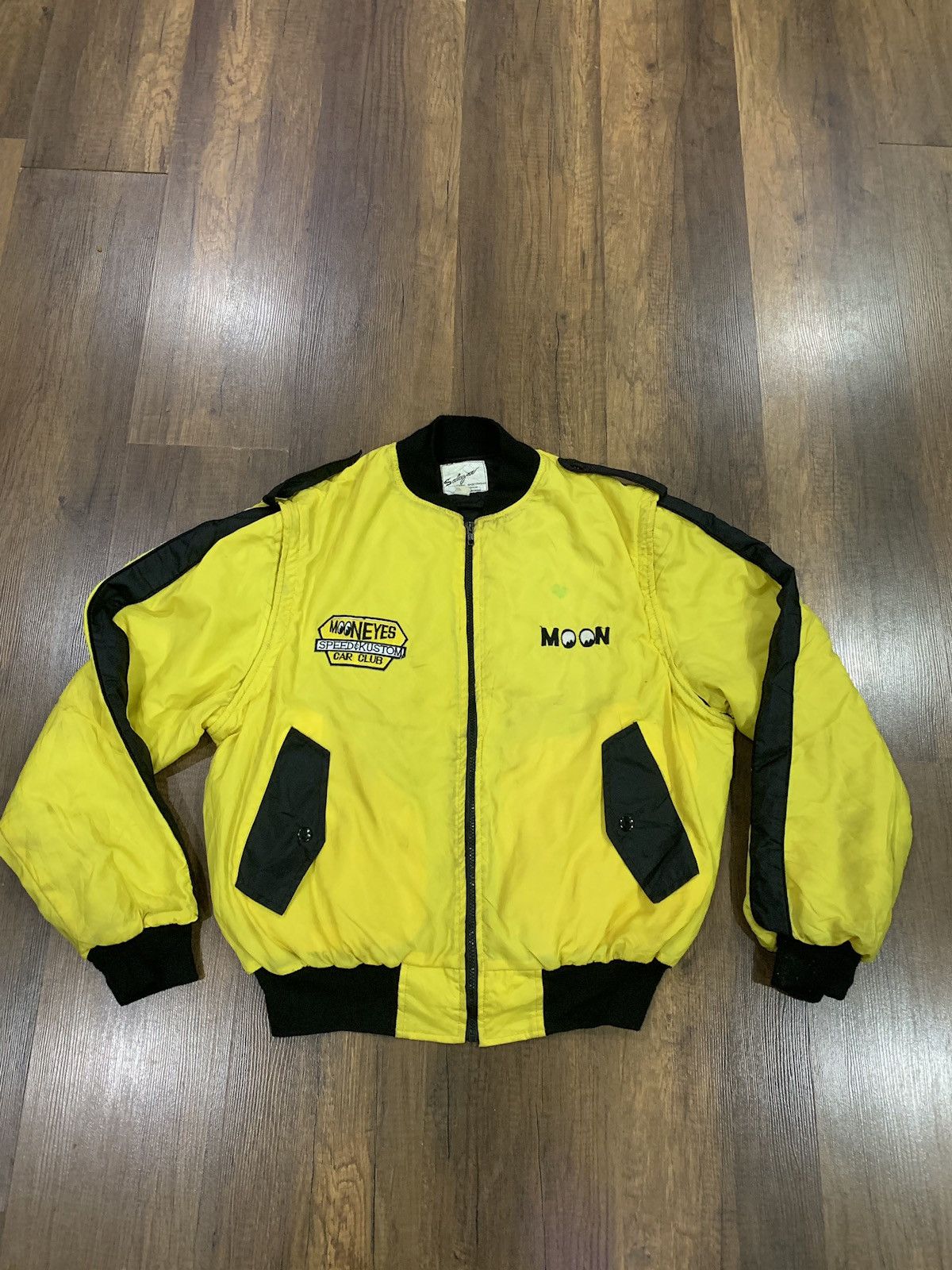 Vintage Authentic MOON EYES racing jacket | Grailed