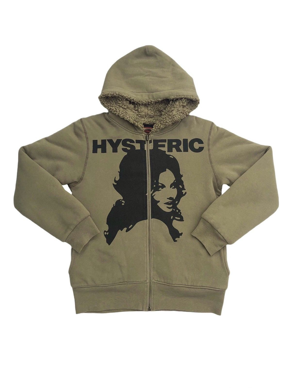 Hysteric Glamour × Japanese Brand Hysteric Glamour Hoodie Fleece Sherpa ...