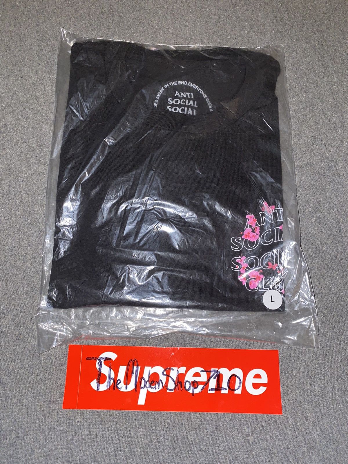 Anti Social Social Club ASSC “Everyone Goes Away In The End” T- Shirt ...