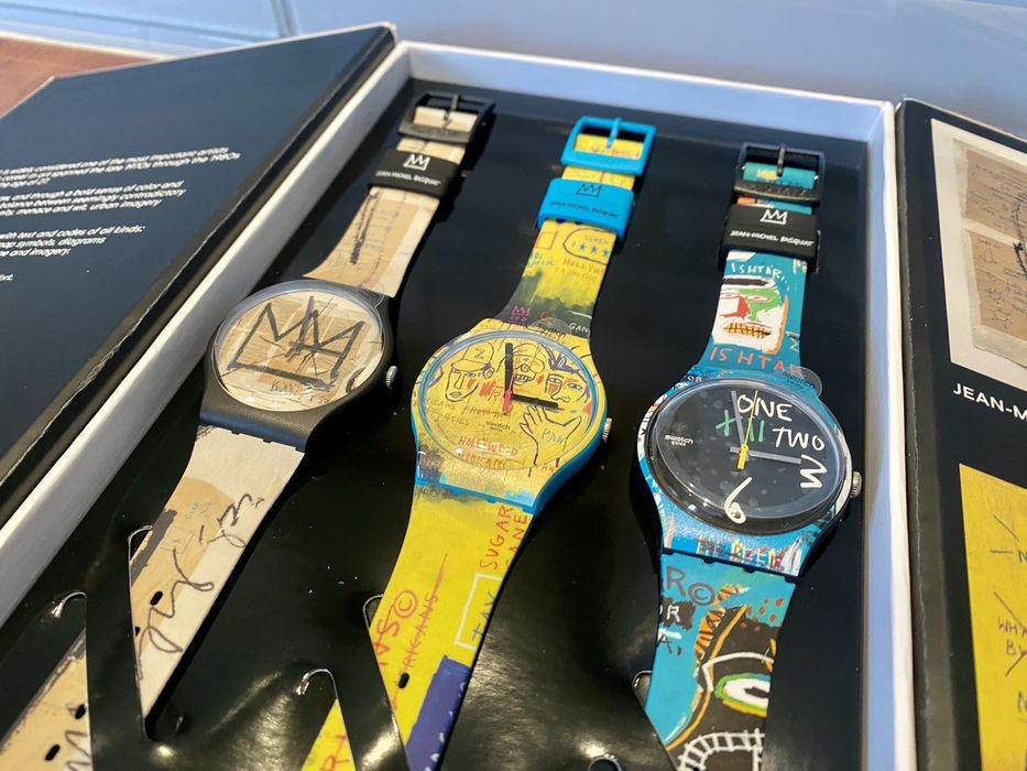 Swatch SWATCH X JEAN-MICHEL BASQUIAT TRIPTYCH | Grailed