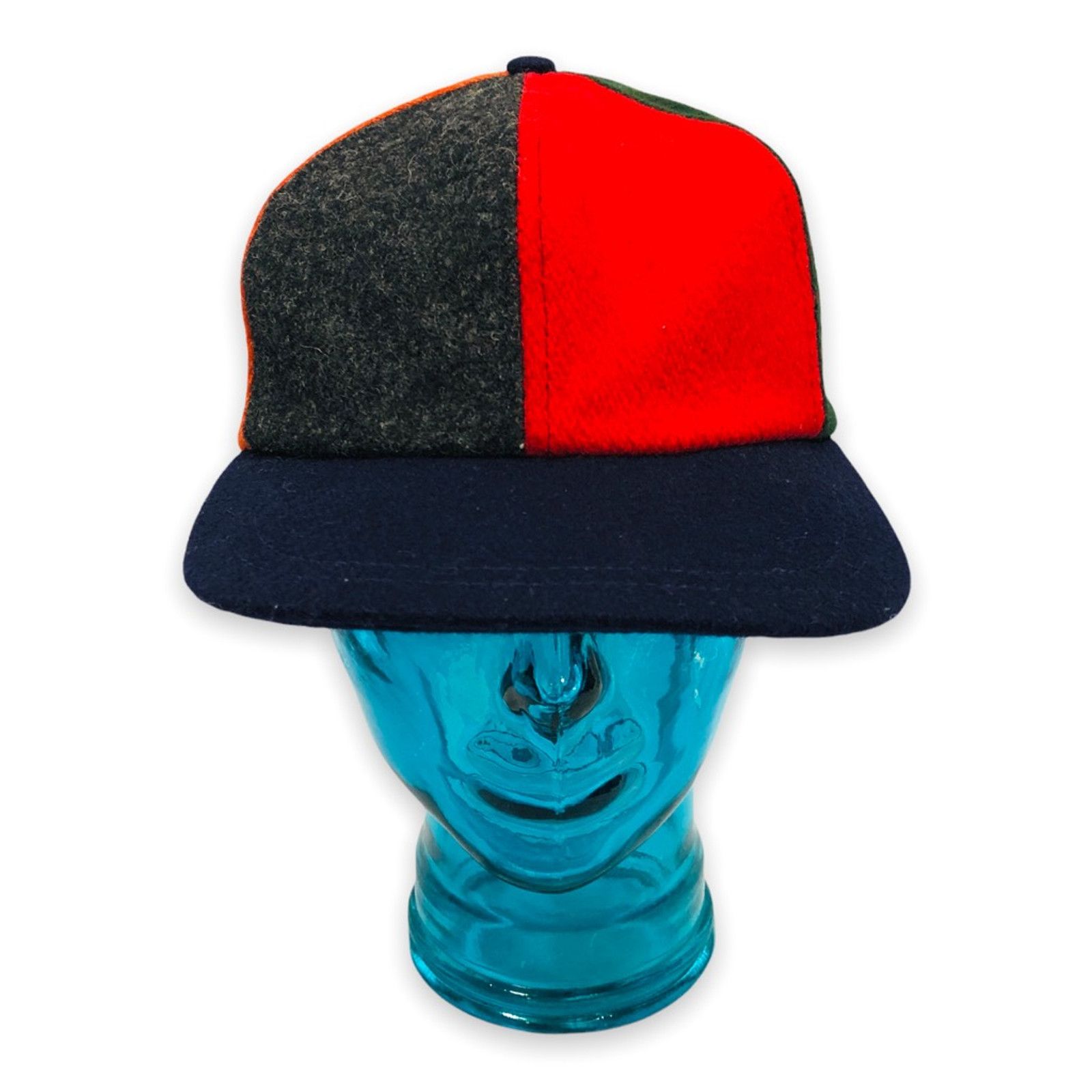 The Unbranded Brand Schuman Sullivan Cap Hat Red Blue Color Block ...