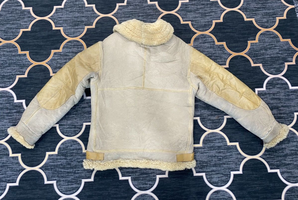 Avirex AVIREX SHEARLING TYPE B3 JACKET SHEEP SKIN COCKPIT | Grailed