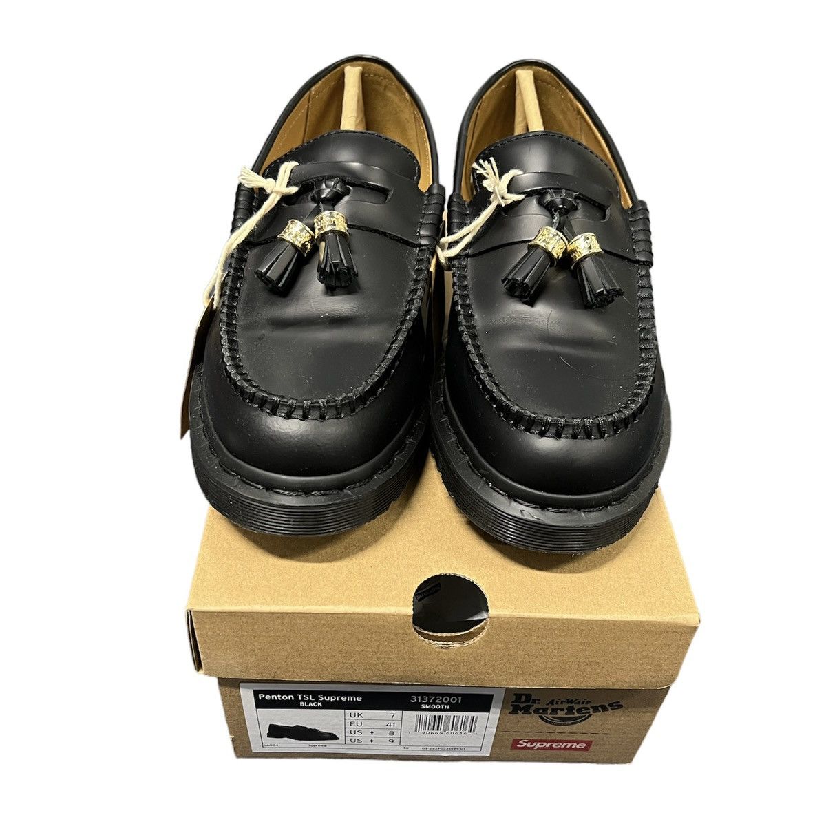 Supreme Supreme x Dr. Martens Penton Smooth Tassel Leather Loafers ...