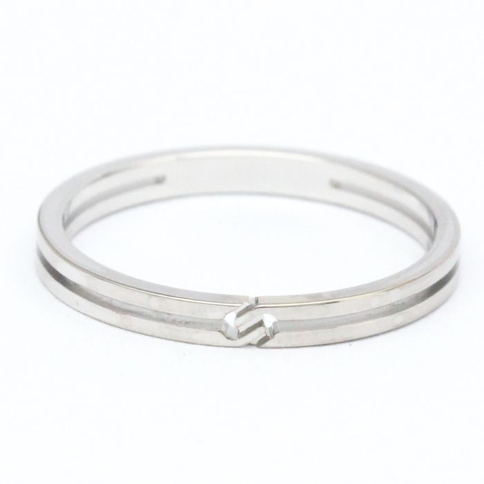 Gucci Gucci Infinity Ring White Gold (18K) Fashion No Stone Band Ring ...