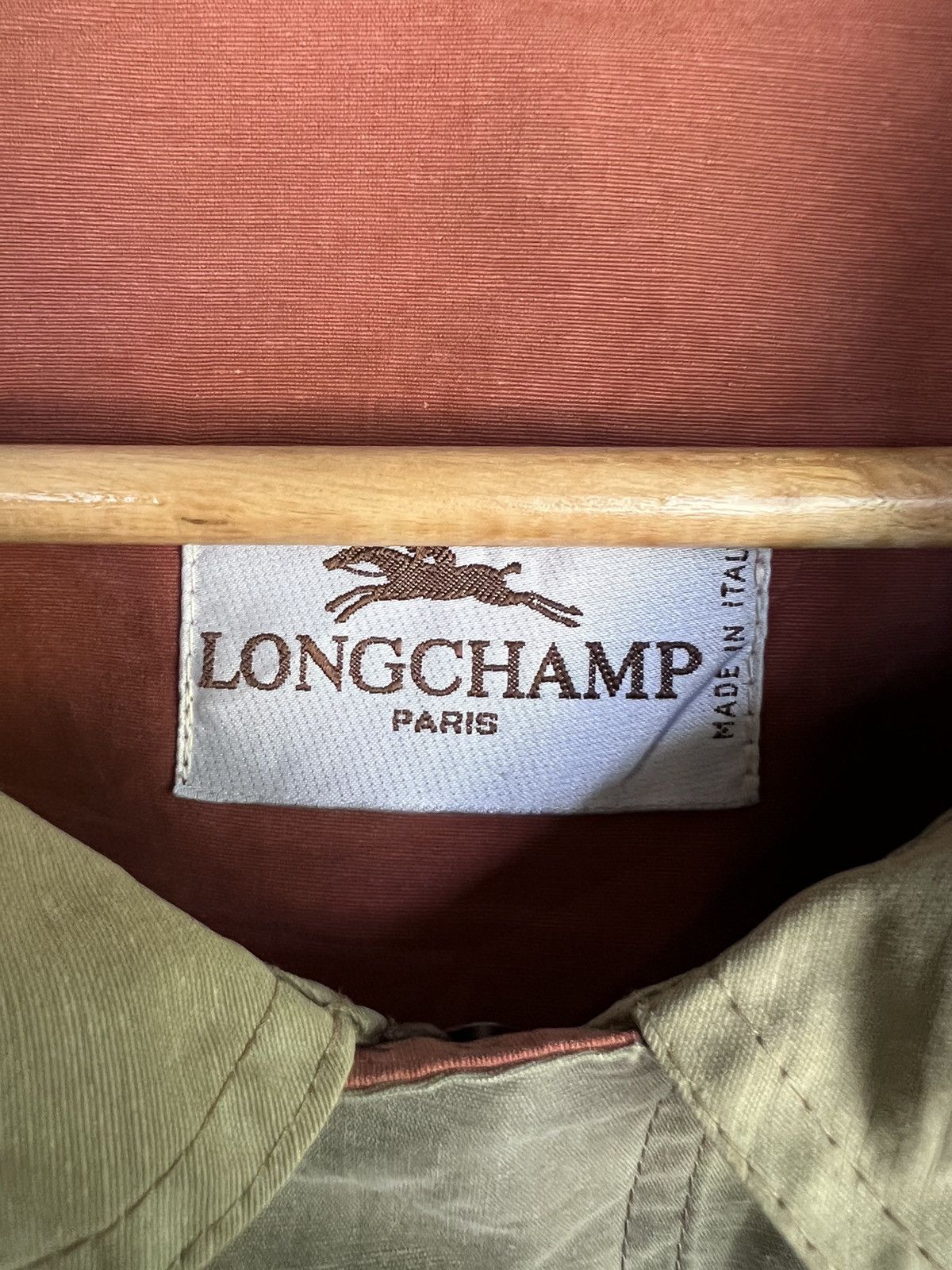 Longchamp Vintage Longchamp Classic Logo Jacket | Grailed