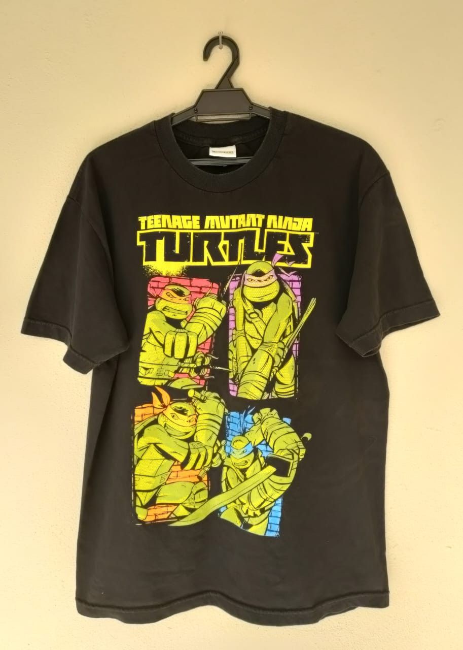 Cartoon Network × Vintage Y2K Ninja Turtles Cartoon T | Grailed