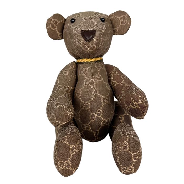 Gucci Gucci Monogram Teddy Bear | Grailed