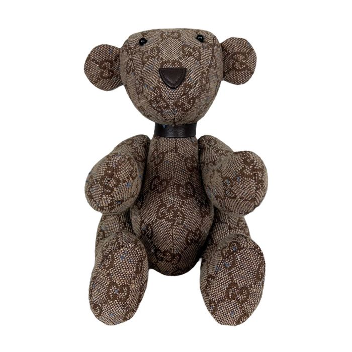 Gucci Gucci Monogram Teddy Bear Grailed