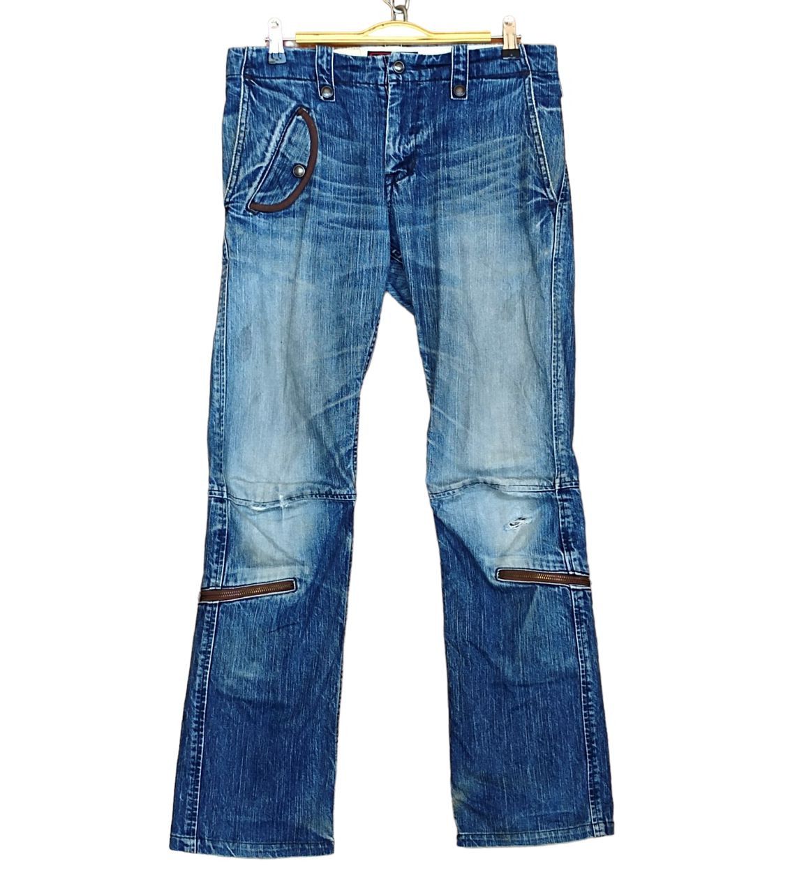 John Bull Johnbull Kojima Japan Zipper Cargo Denim Pants | Grailed