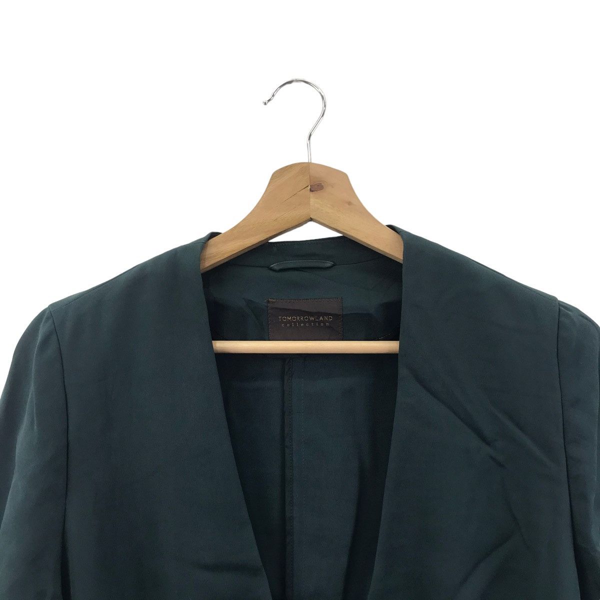 Tomorrowland TOMORROWLAND Japanese Brand Dark Green Coat Jacket | Grailed