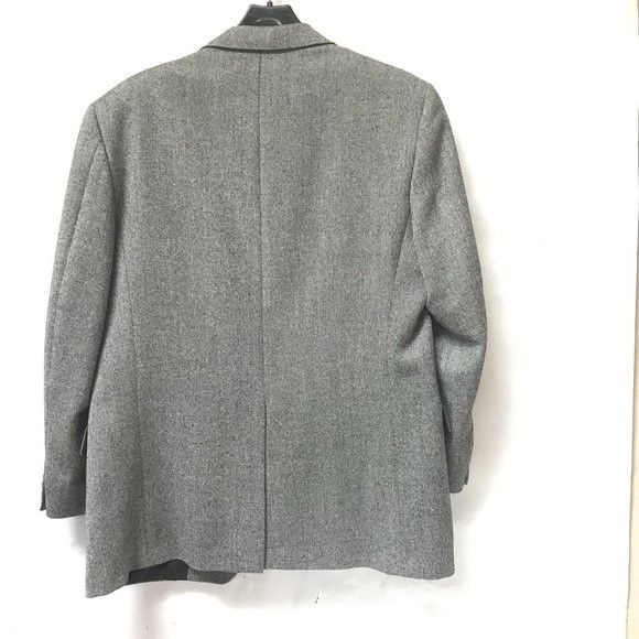 Hickey Freeman Hickey Freeman Mens 42R Gray Suit Jacket Blazer Formal ...
